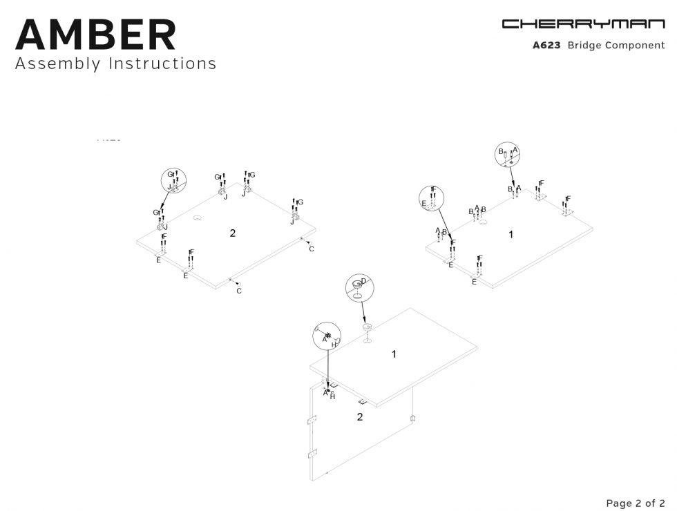 Amber | Components | Bridge | Cherry Man Industries Inc.